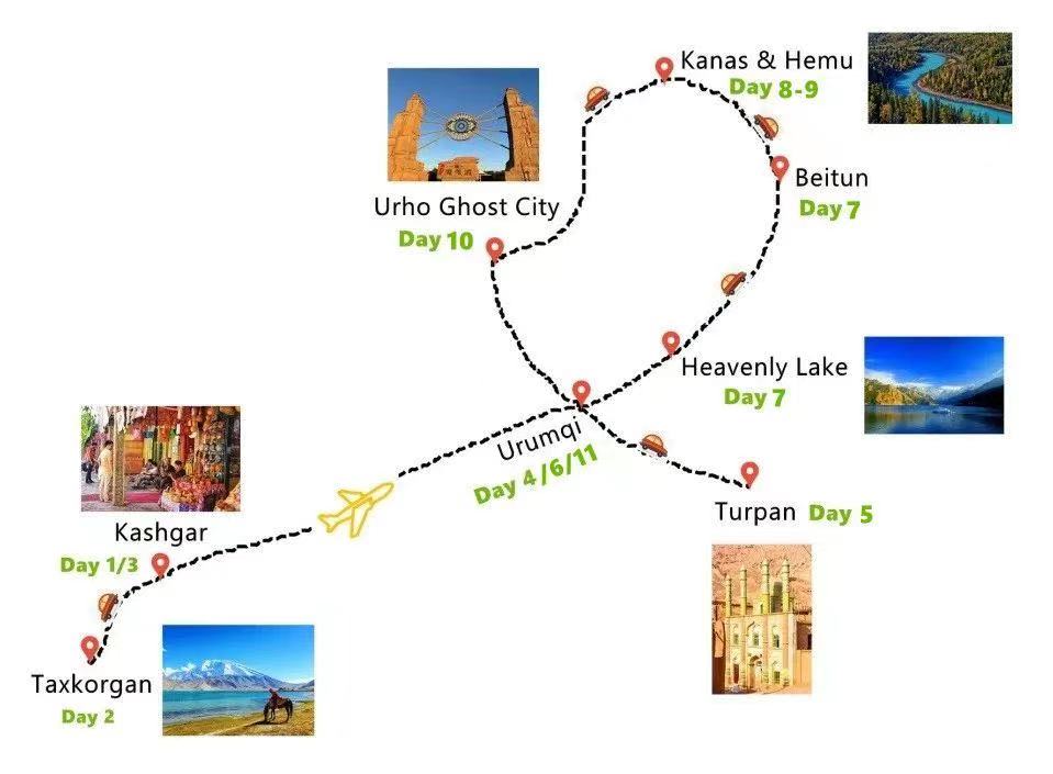 Best Xinjang Group Tour to Kashgar and Kanas